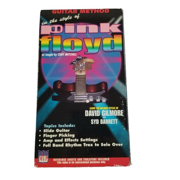 Media | Mvp In The Style Of Pink Floyd Electric Guitar Method Vhs 1994 ...